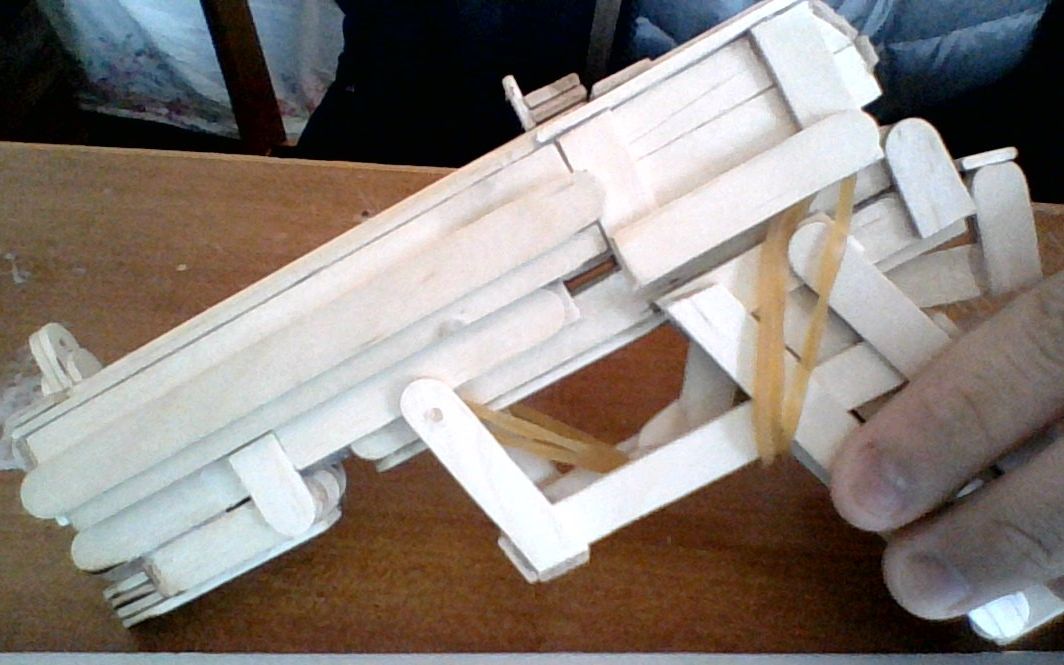 简单易懂,独特设计仅此一家的皮筋枪