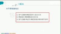 091课S7-1200PLC与第三方设备自由通讯协议(RS232)应用讲解-1