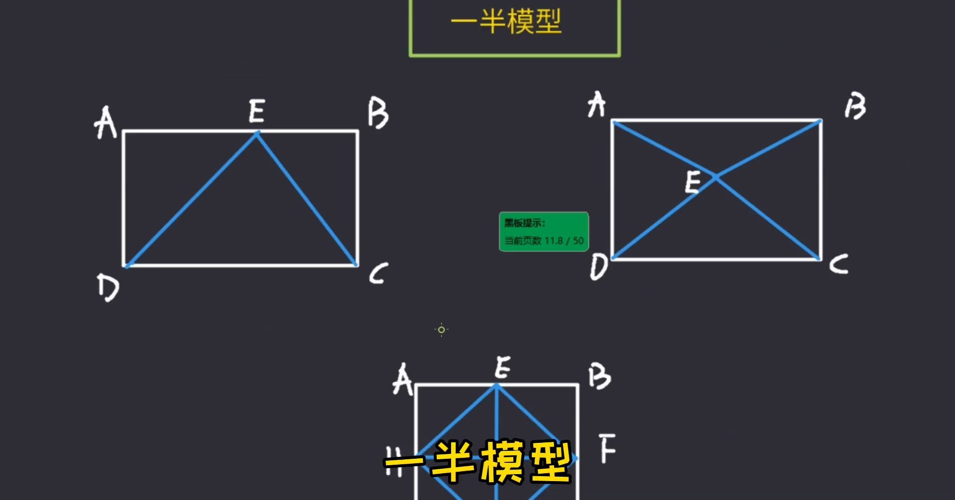 【小学奥数几何专题】等高模型之等积变换,重点考察“一半模型”