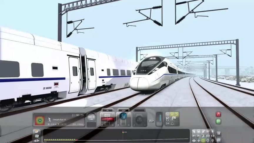 #模拟火车2022中国线路 #单机游戏推荐 #5A动车