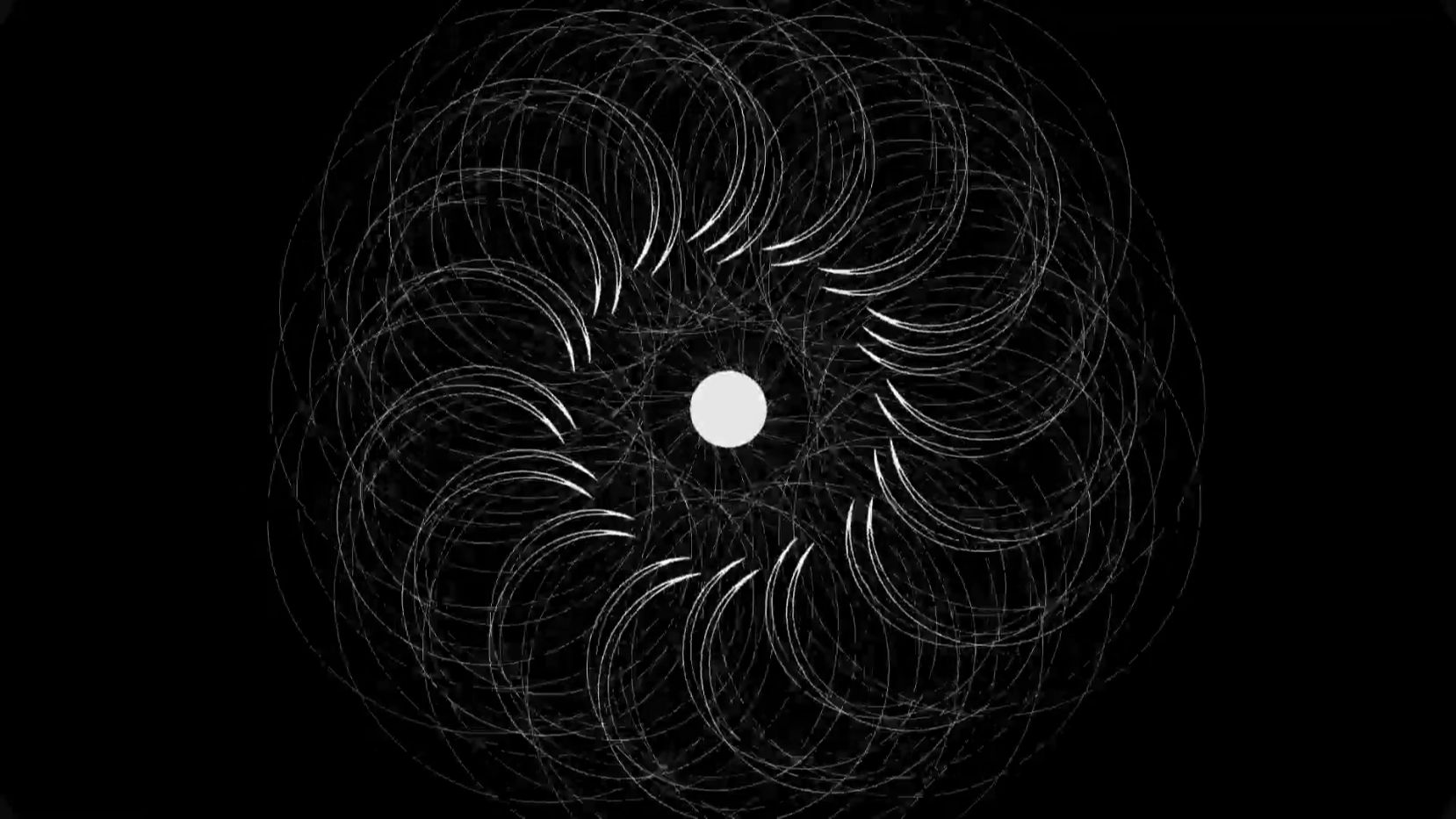 a0032黑白线条 动感 波点 动感背景 快节奏 几何节奏 黑白节奏 线条vj