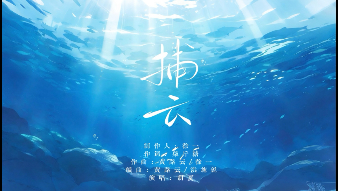 【动态歌词排版】捕云|“原来风暴后 乍破的天光 才最明亮 见过就念念...