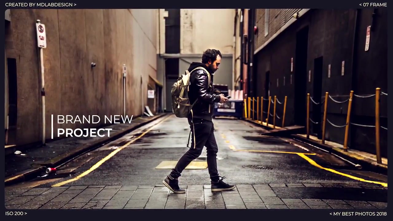 【Pr素材】Pr模板 记忆的幻灯片 1分钟26秒