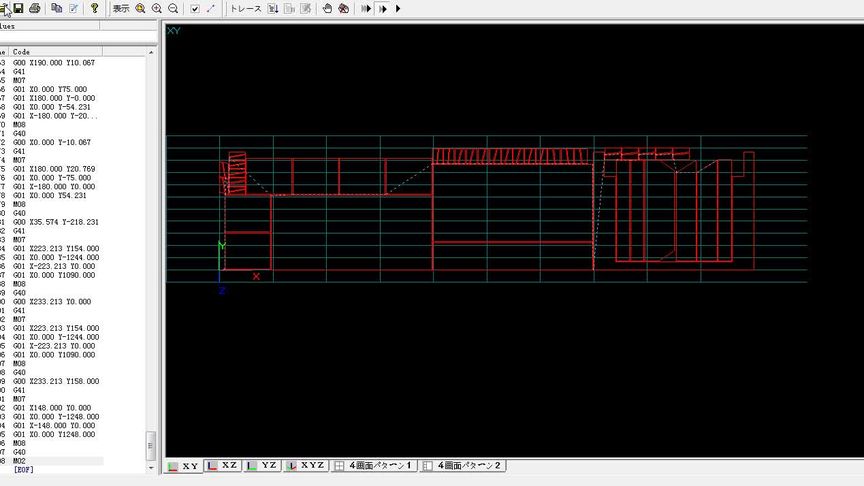 怎么模拟G代码?速度可以调节,图形可以随时缩放查看