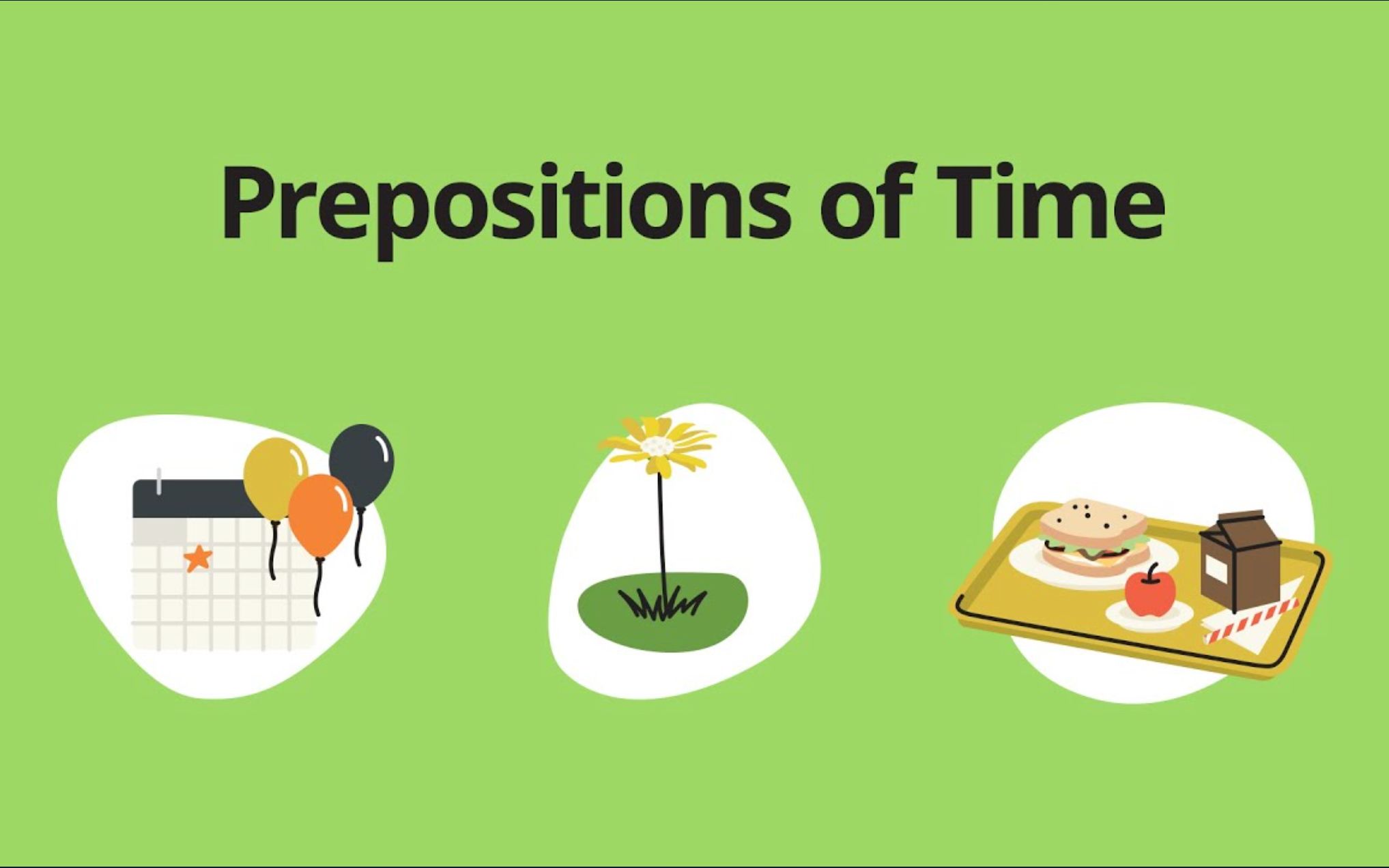 【Grammar Ellii】语法知识点 时间介词「Prepositions of Time 」|和...
