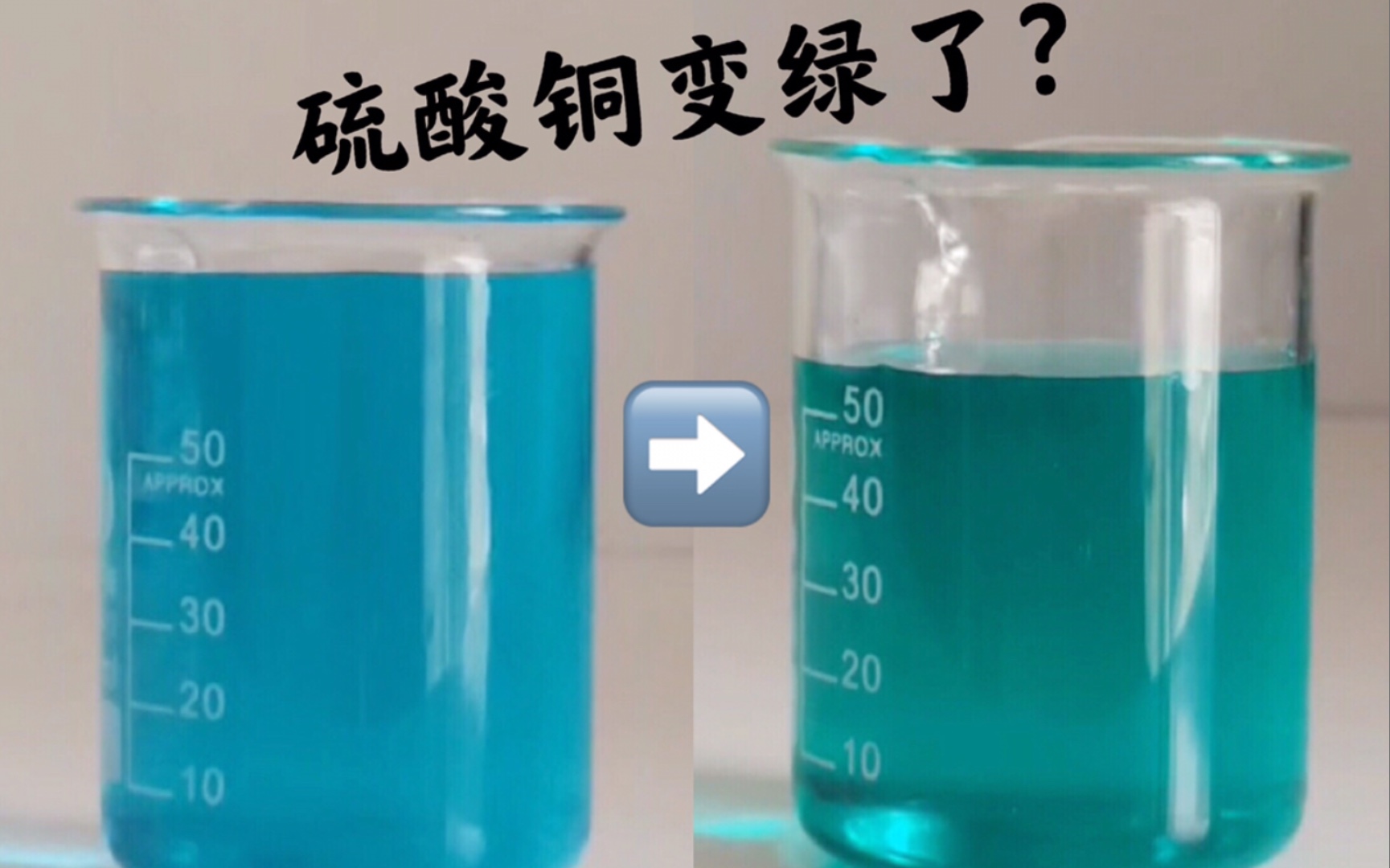 硫酸铜与氯化钠的络合反应