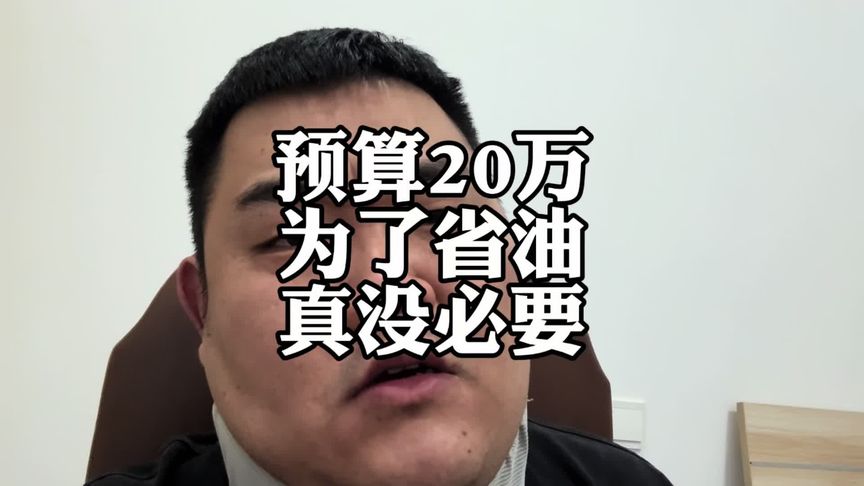 预算20万买车,为了省油和续航,那就走路吧别买车了#新能源汽车