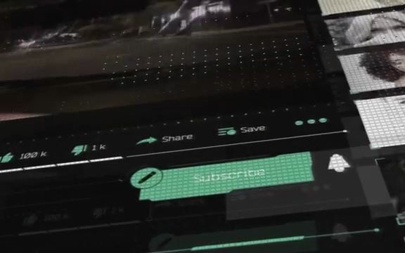 AE模板-20种HUD高科技全息信息图科幻屏幕界面UI技术元素