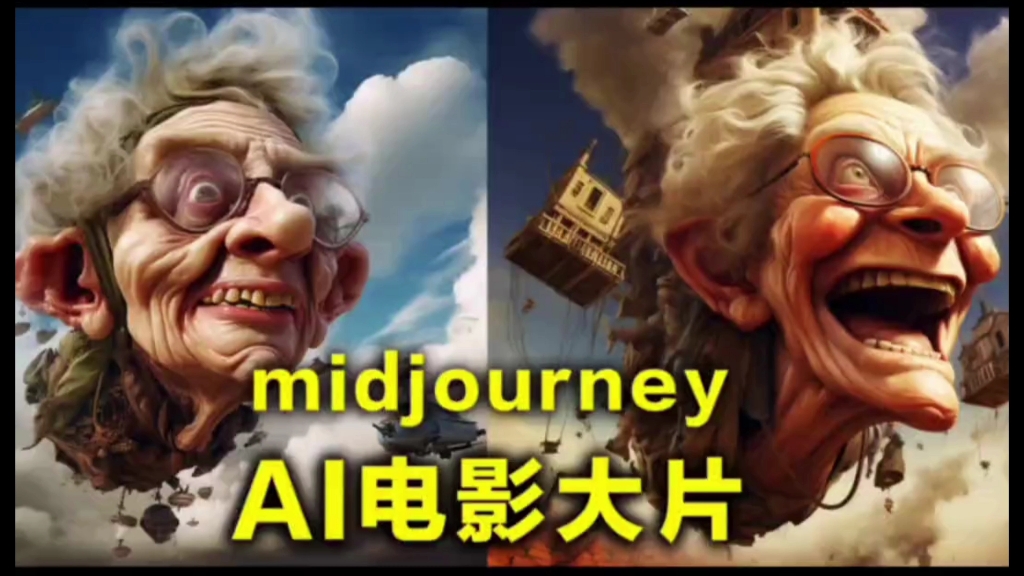 AI制作原创视频堪比电影大片,midjourney视频制作教程#人工智能 #...
