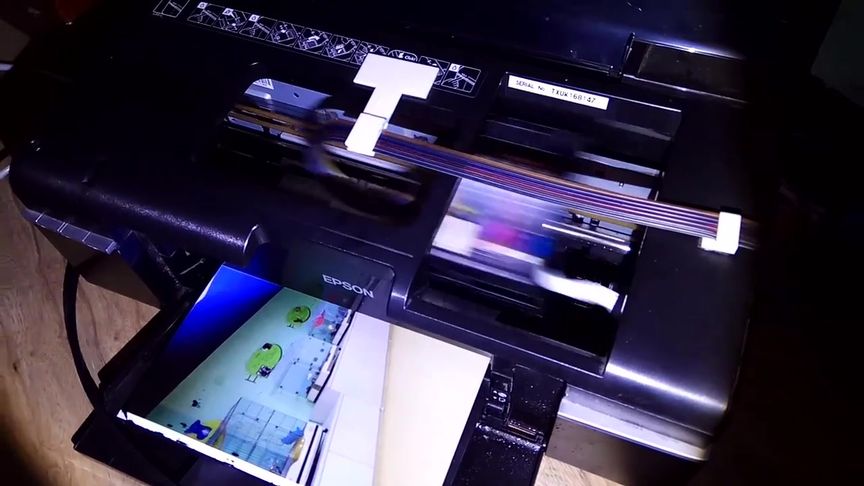 一个视频告诉你打印机是如何打印照片的,打印照片全过程