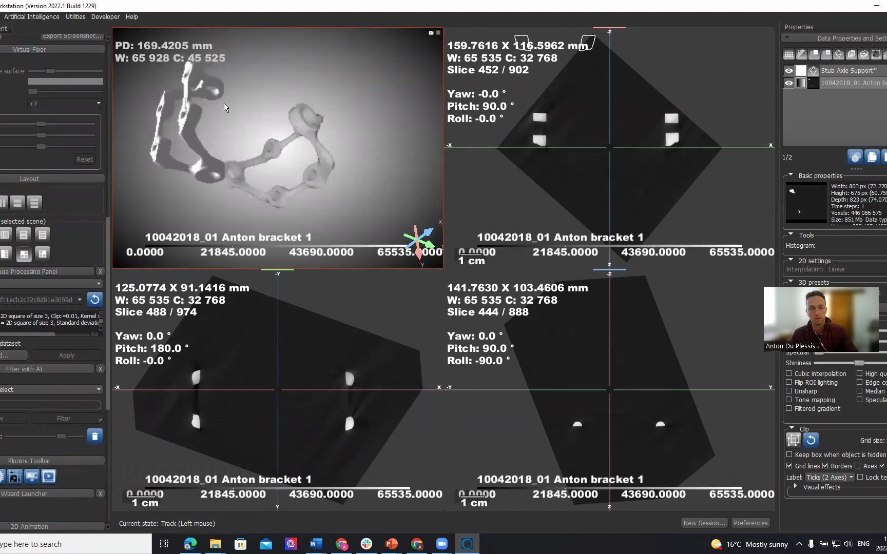 如何对比CAD模型和实物CT扫描之间的差异