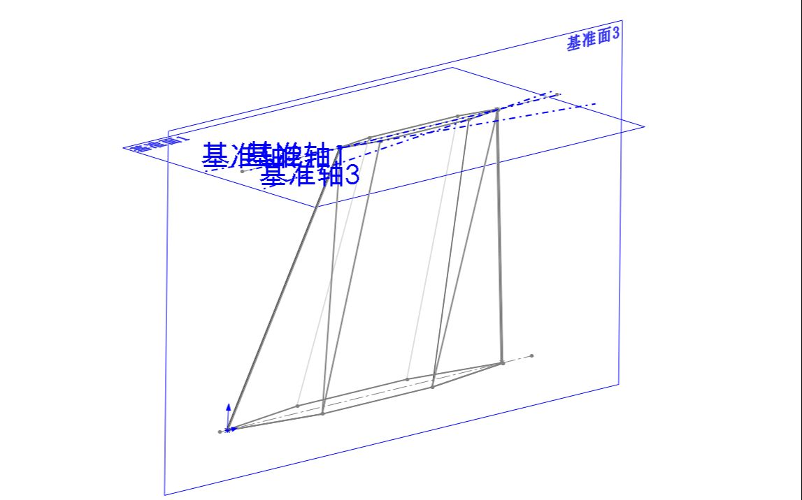 导弹 六边翼面-HEX Solidworks绘制
