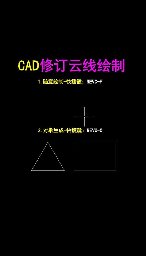 在CAD中如何绘制云线