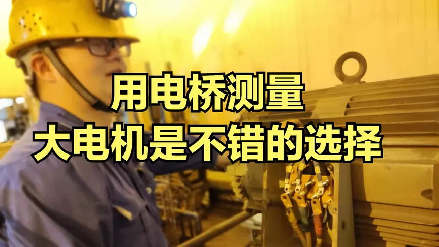 大电机坏了万用表测不准,还是用电桥检测吧