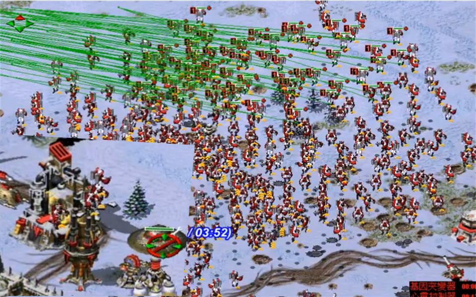 【红色警戒】月球蚊子+复制中心=?【共产主义的辉煌第七关】