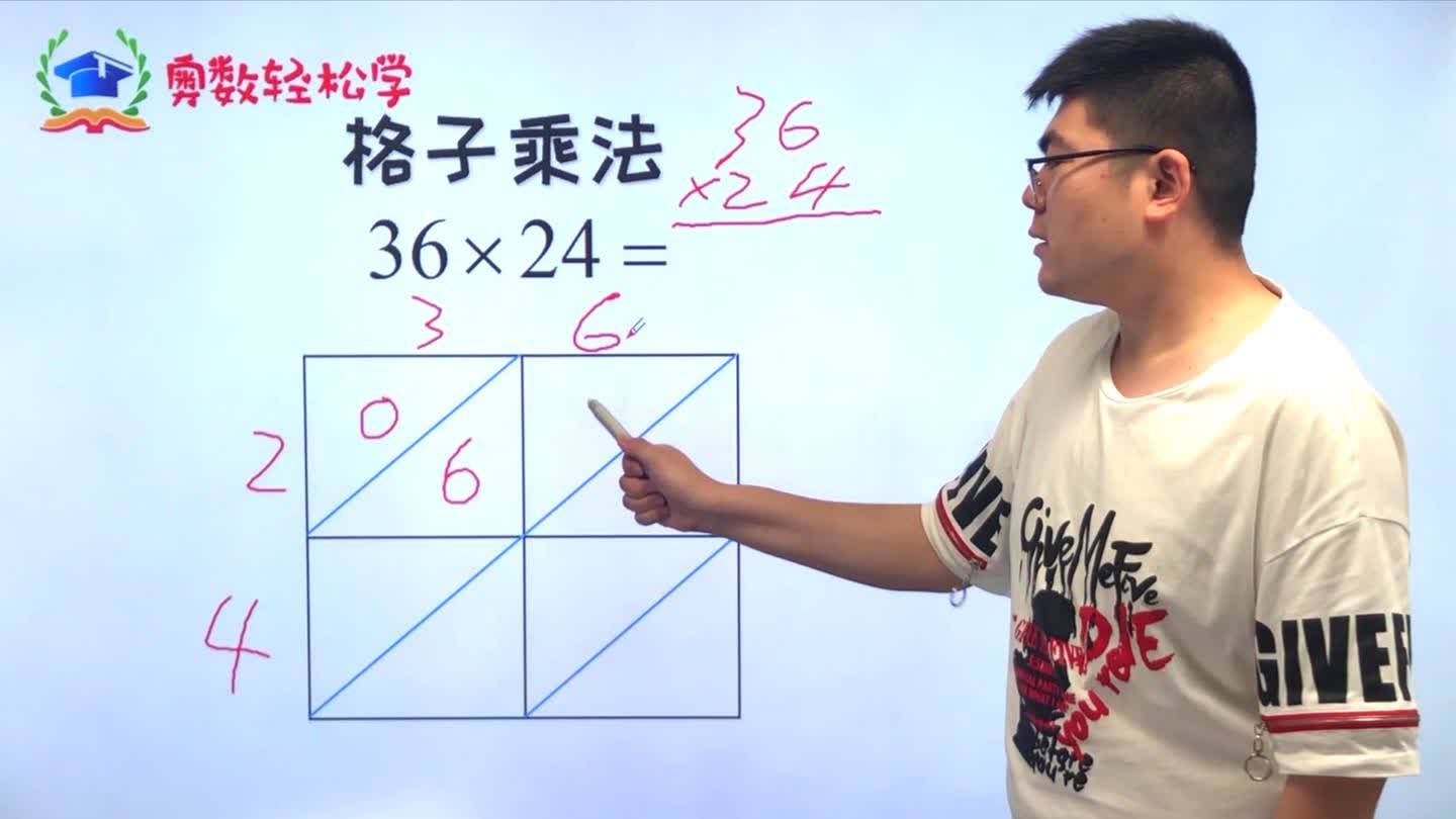 格子乘法,学霸老师教你用画图的方式趣解乘法算式,你学会了吗?