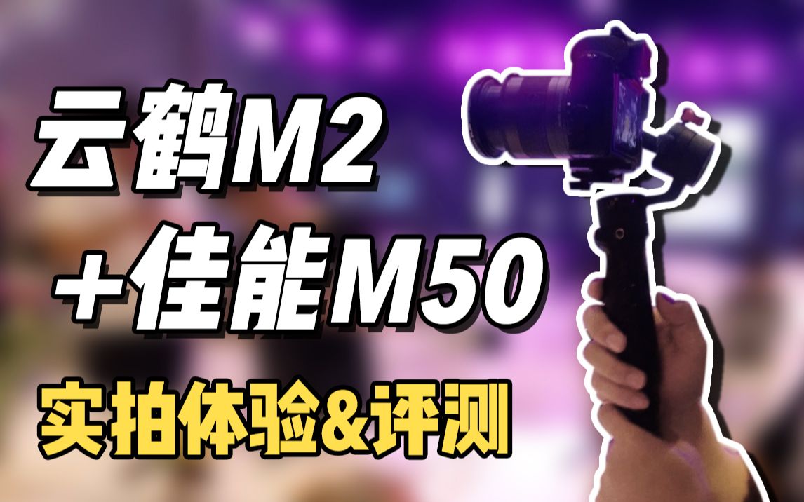 VLOG 29: 全网最详细!智云云鹤M2+佳能M50实拍体验到底怎样?存在...