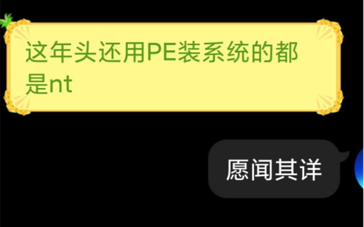 为什么现在还有人用PE装系统呢? 为什么不用?