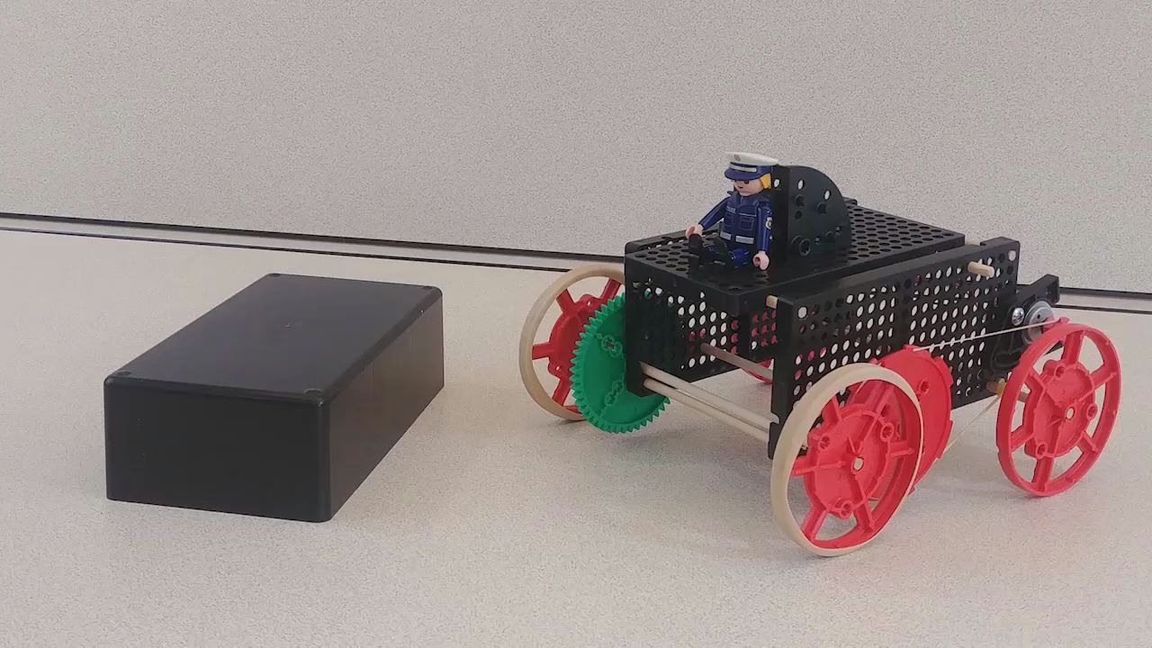 物理实验--牛顿第一定律惯性演示实验过程