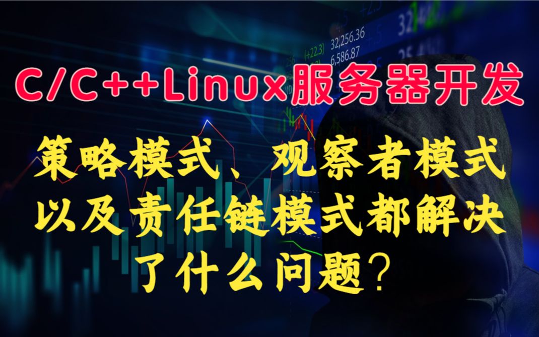 ...、观察者模式以及责任链模式都解决了什么问题?丨C++开发丨Linux...