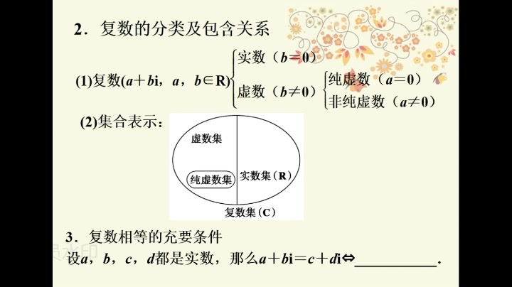 复习视频复数