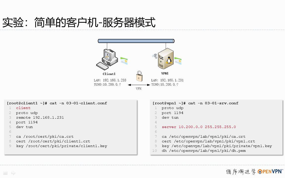 陈涛•开源虚拟专用网络OpenVPN-(14)简单的客户机/服务器模式