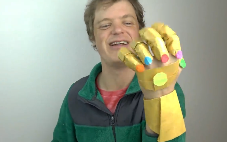 【折纸教程】灭霸无限手套折纸教程Origami Avengers Endgame ...