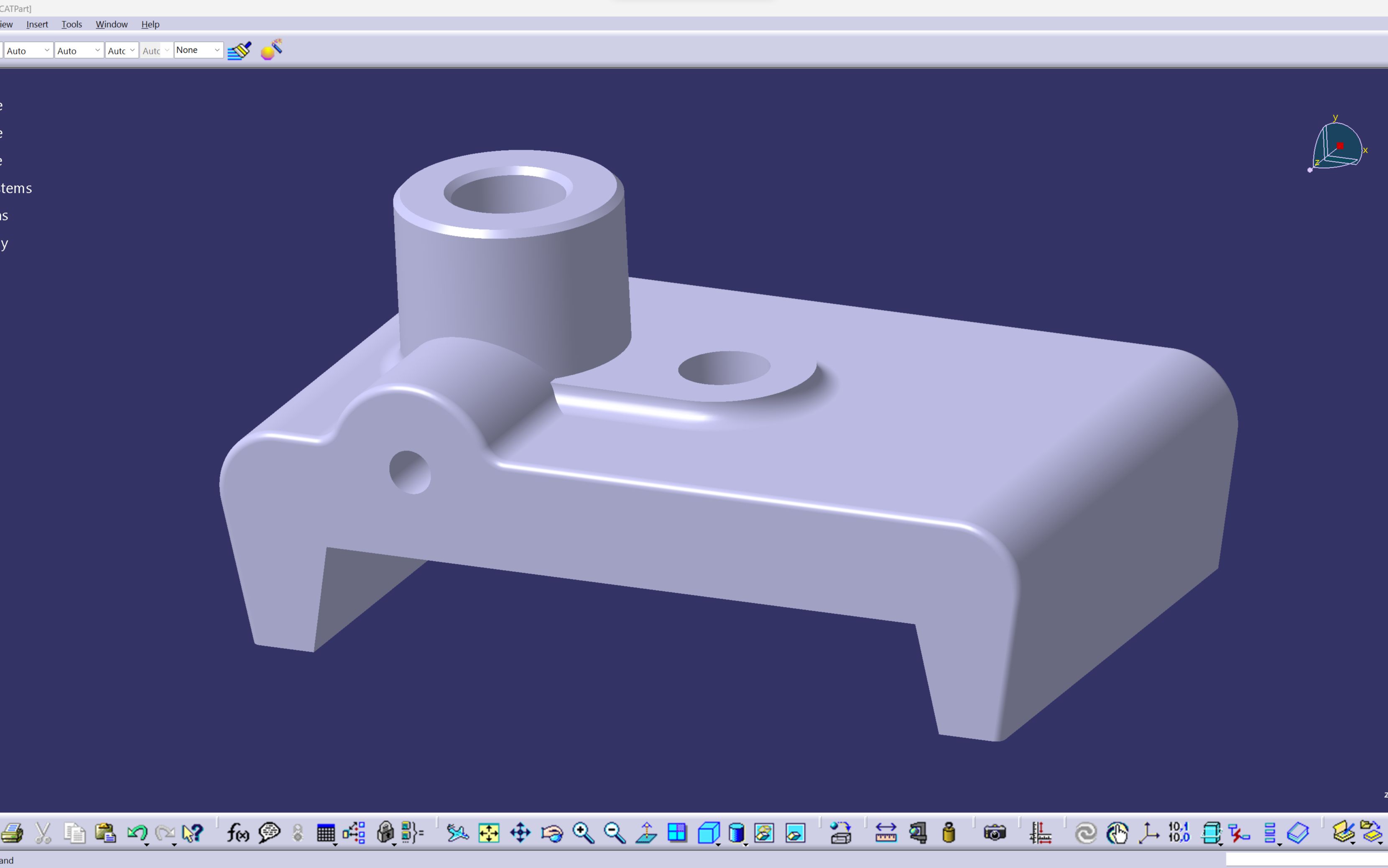 CATIA_基本实体建模练习