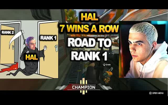 【APEX】CEO猎排7连胜!冲击猎杀Number 1 ~