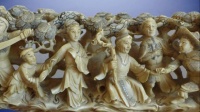 古董象牙 (中国古代明朝象牙雕刻欣赏 - 主题风调雨顺)