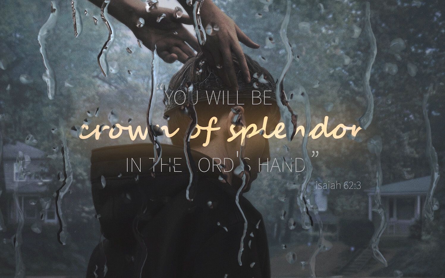 "Crown" AE自制雨滴滑落效果