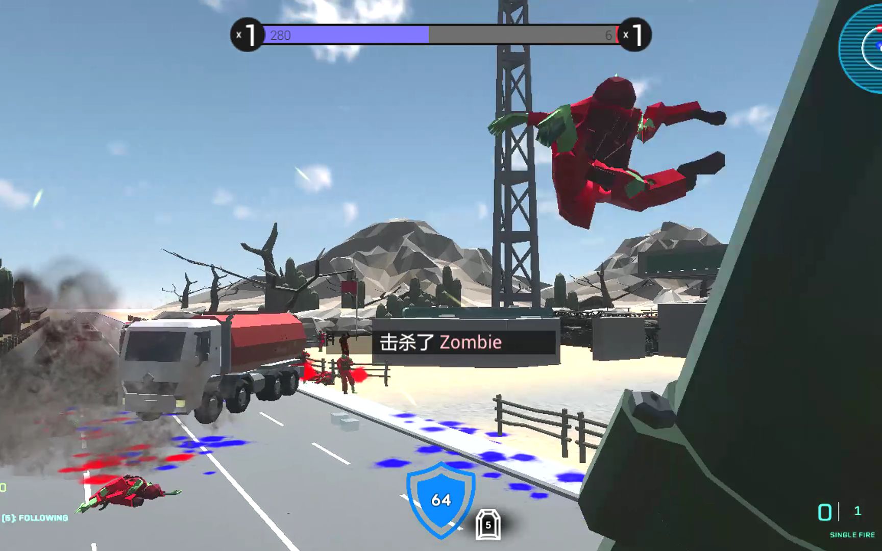 【战地模拟器ravenfield】僵尸模组INFECTION演示