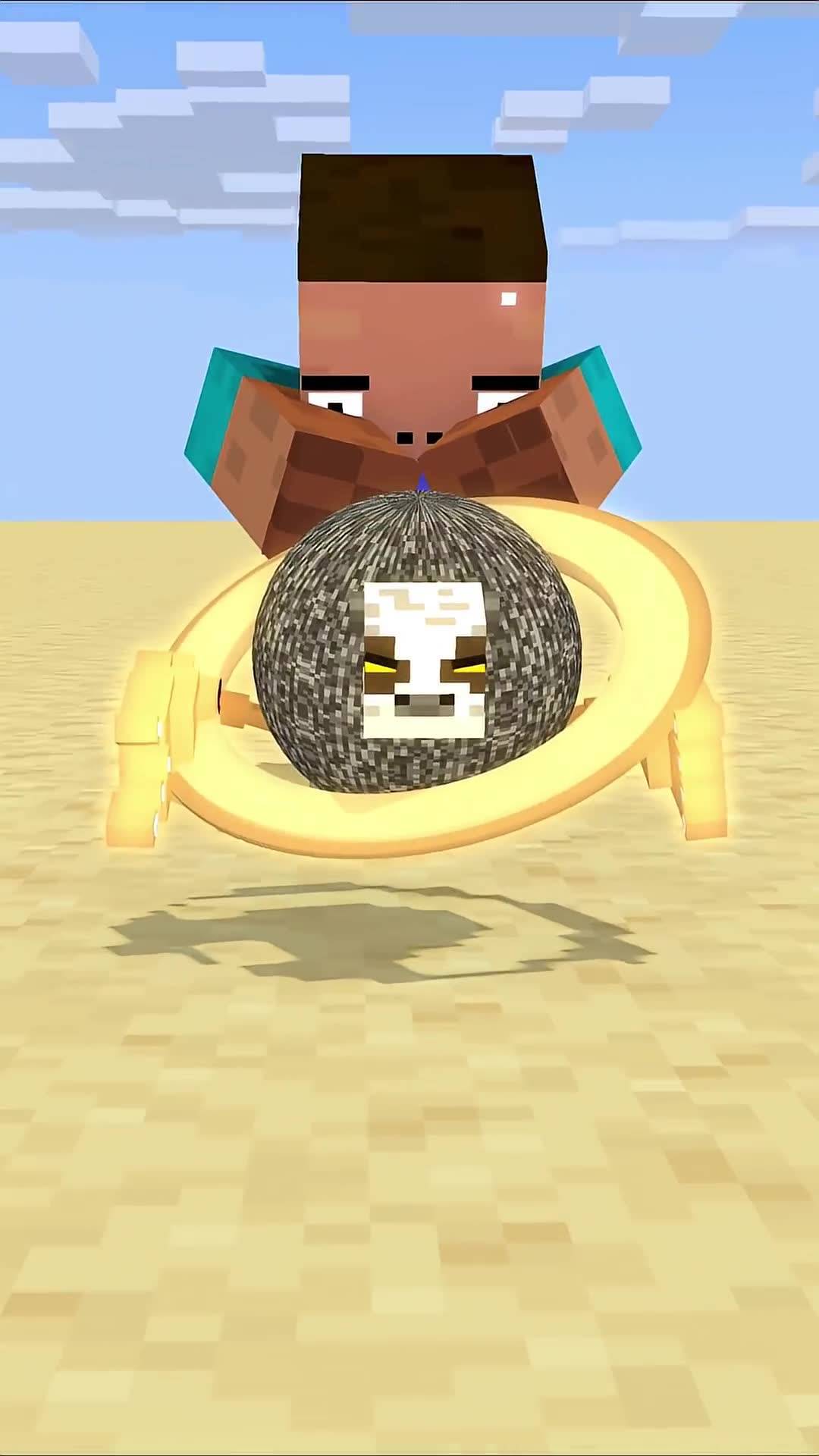 我的世界:帮Him把基岩球扔最远!