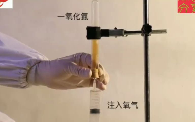 NO+O2一氧化氮和氧气的反应【人教版高一化学第五章第二节《氮及...