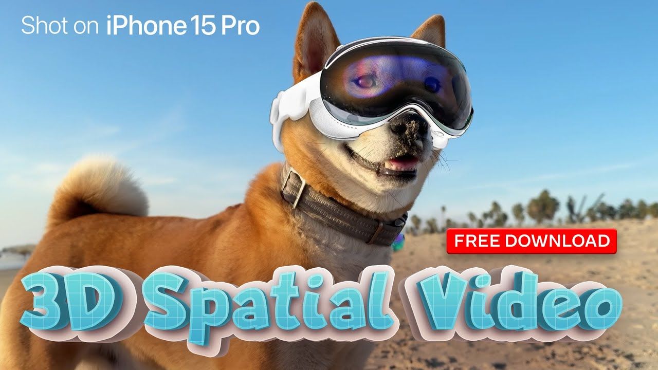 【裸眼3D】Apple 空间视频 真实世界3D素材 | 使用 iPhone 15 Pro Max ...