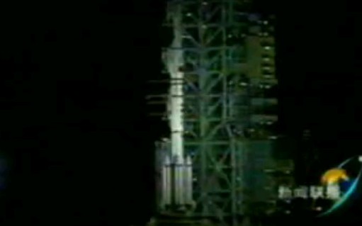 ...长征二号F型火箭首飞发射神舟一号无人试验飞船 1999.11.20 (长二F...