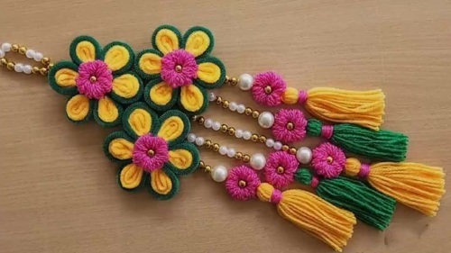 毛线小挂件,轻松上手搞定!