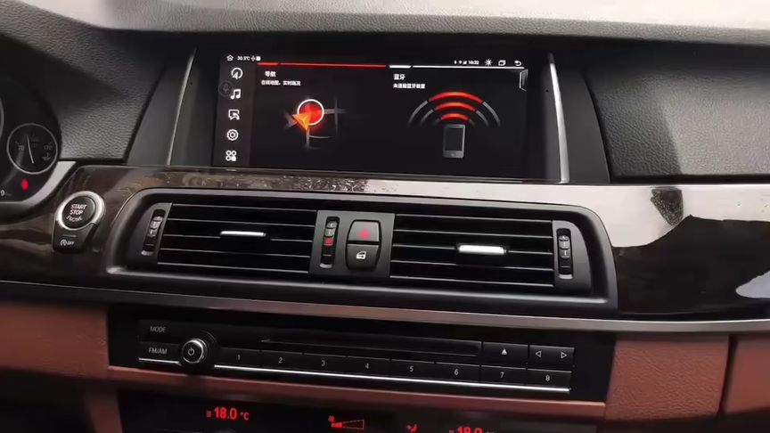 宝马5系360全景影像导航一体机8核4+64G Carplay DSP效果视频