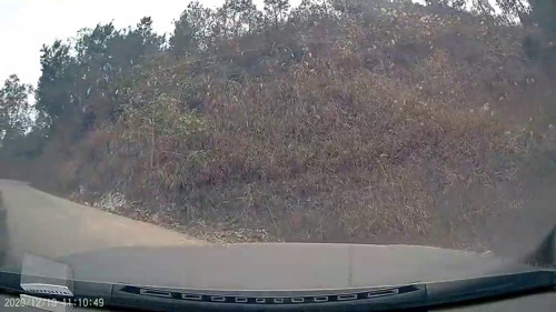 窄路开车爬陡坡,半路遇到一辆拖拉机下来,新手司机要慌了!