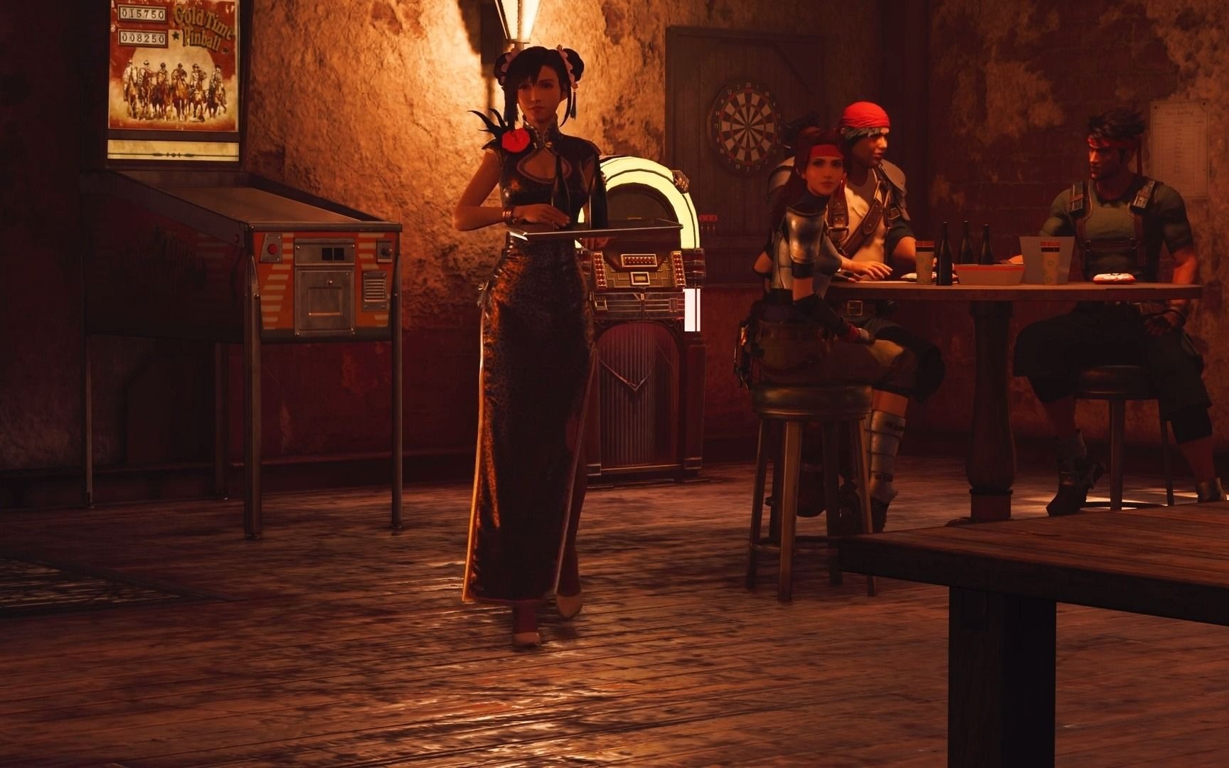 【FF7RE 蒂法】 第七天堂老板娘 自由视角mod |灰流晴_单机游戏热门...
