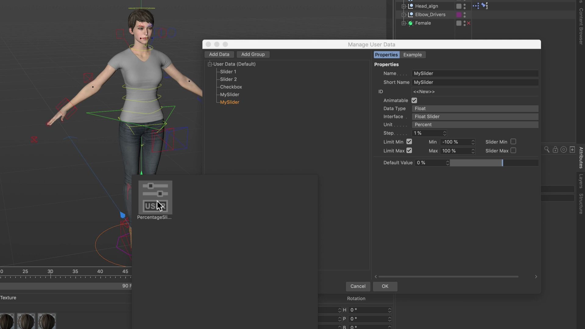 ...R21官方技巧教程273:在C4D R21中创建和重用自定义用户数据默认值