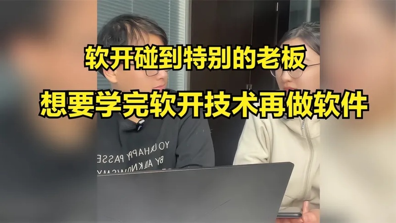 软件开发奇怪老板,要学习软开技术再找程序员开发软件