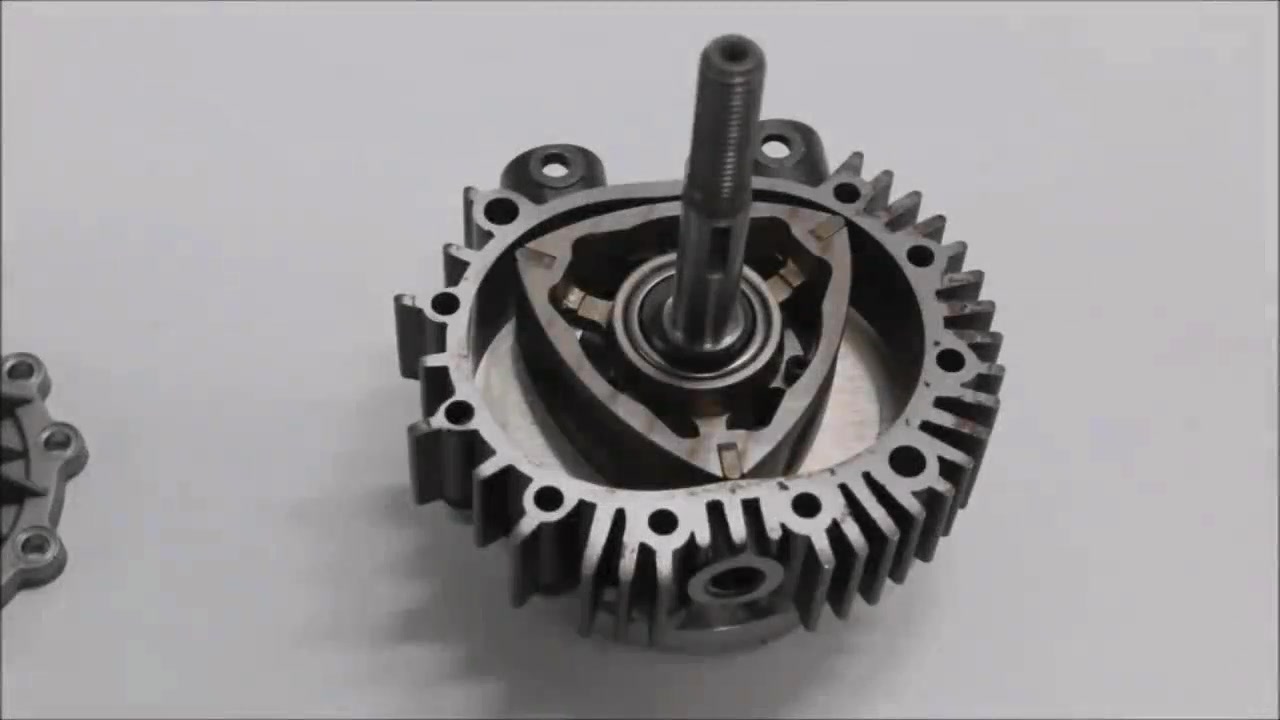 OS模型转子发动机拆解动画