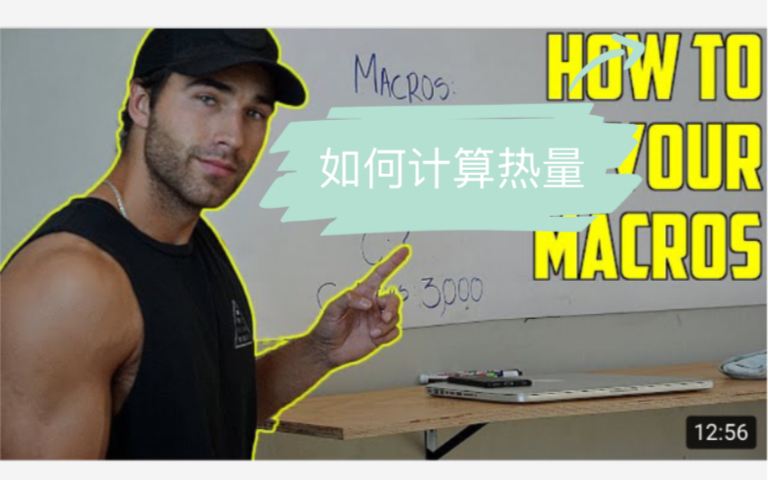 【Nic Palladino】如何计算卡路里?适合健身新手| Nutrition 101!