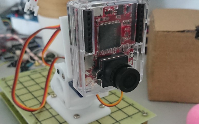 openMV颜色识别 舵机控制云台
