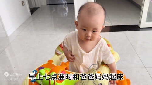 一周岁宝宝作息活动安排,刚会走路根本停不下来
