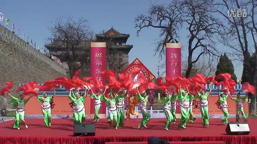 精彩的舞蹈:中华全家福