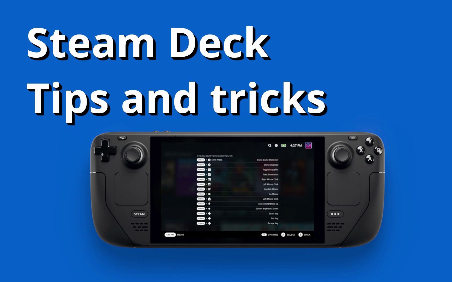 Steam Deck 新手使用技巧分享
