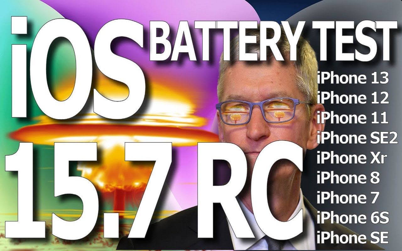 iOS 15.7 RC 续航对比测试(SE,6S-13)
