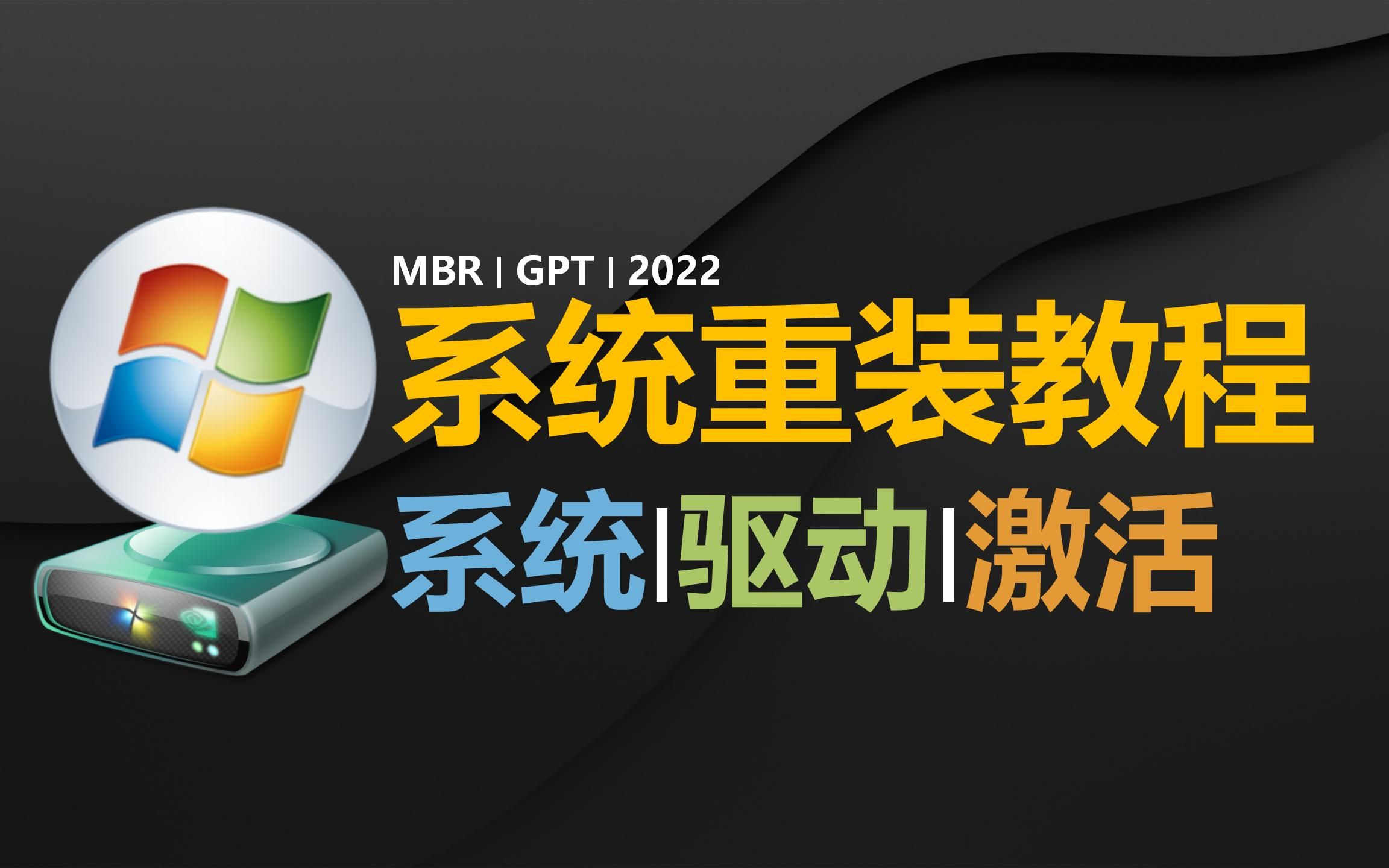 驱动不会装?系统激活不了?超详细win7重装教程,小白也能轻松搞定!